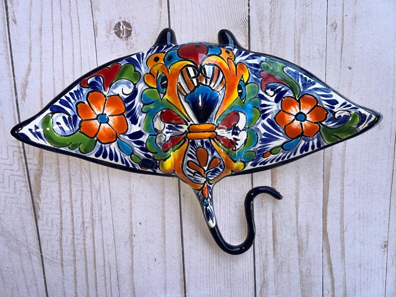 Collection of Ceramic Sculptures Hanging Manta Ray - Etsy