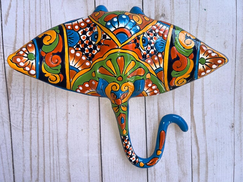 Collection of Ceramic Sculptures Hanging Manta Ray - Etsy