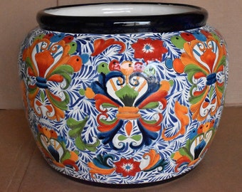 Extra Large Mexican Pottery Planter - Etsy