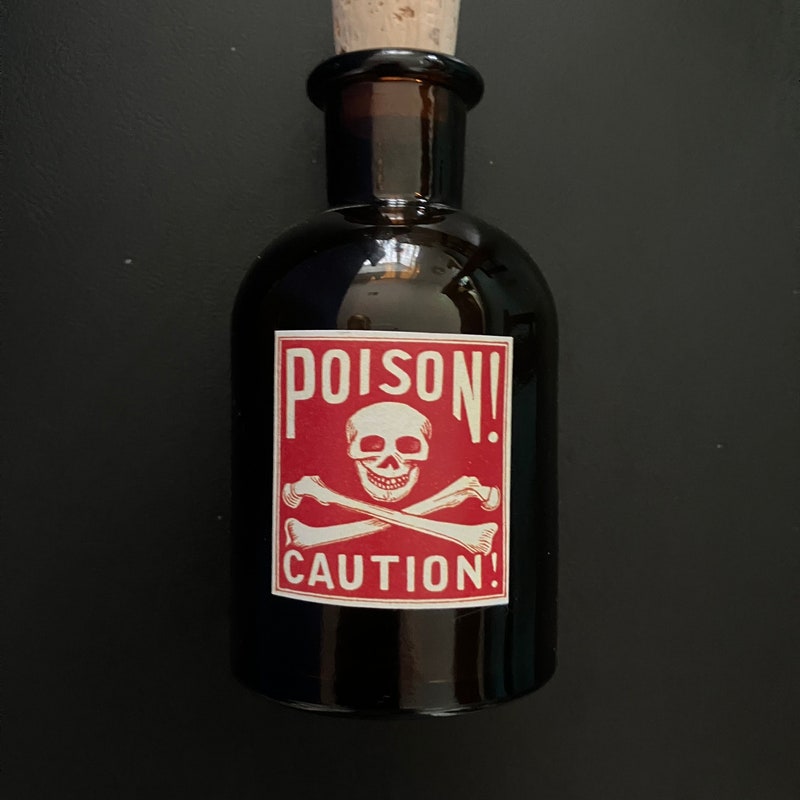 Rare Vintage Poison Bottles - Etsy