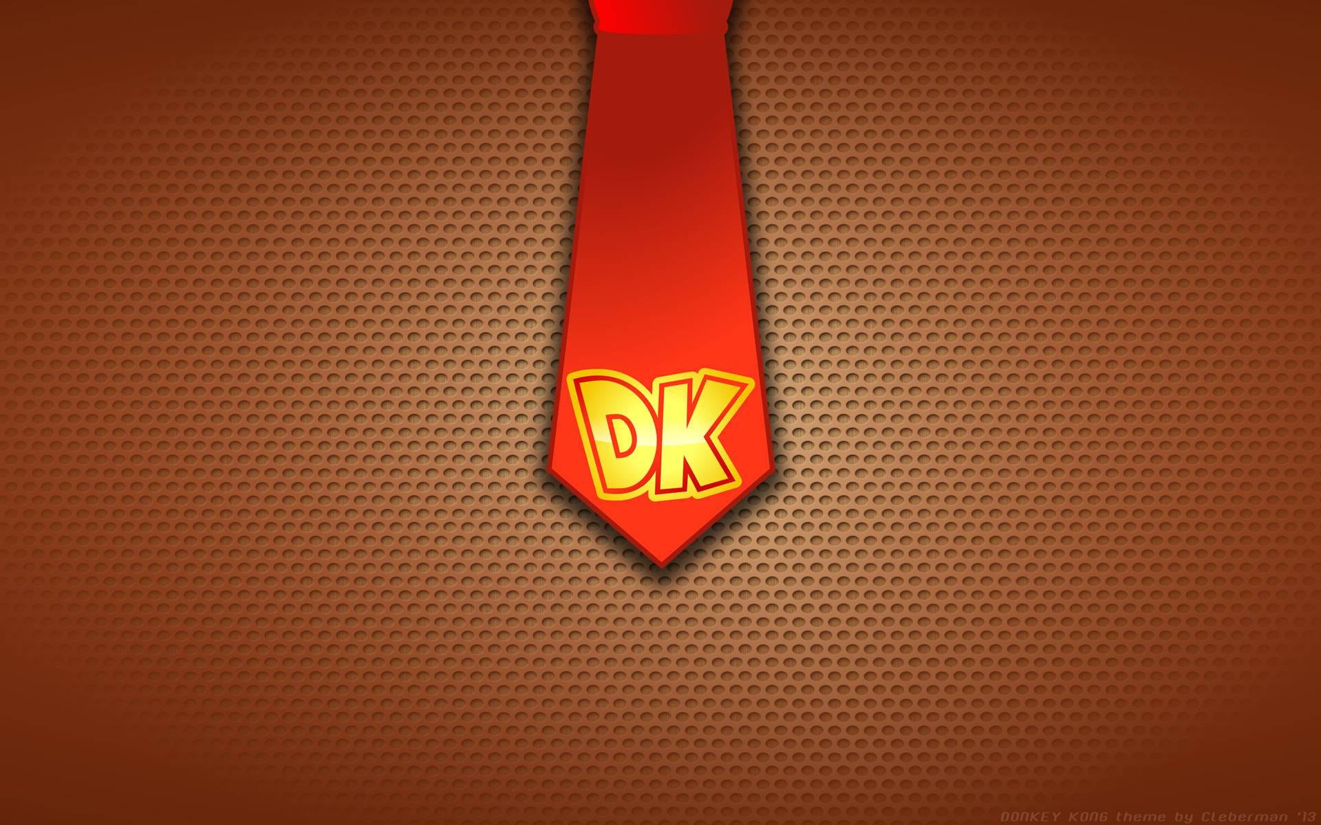 Donkey Kong Tie Logo