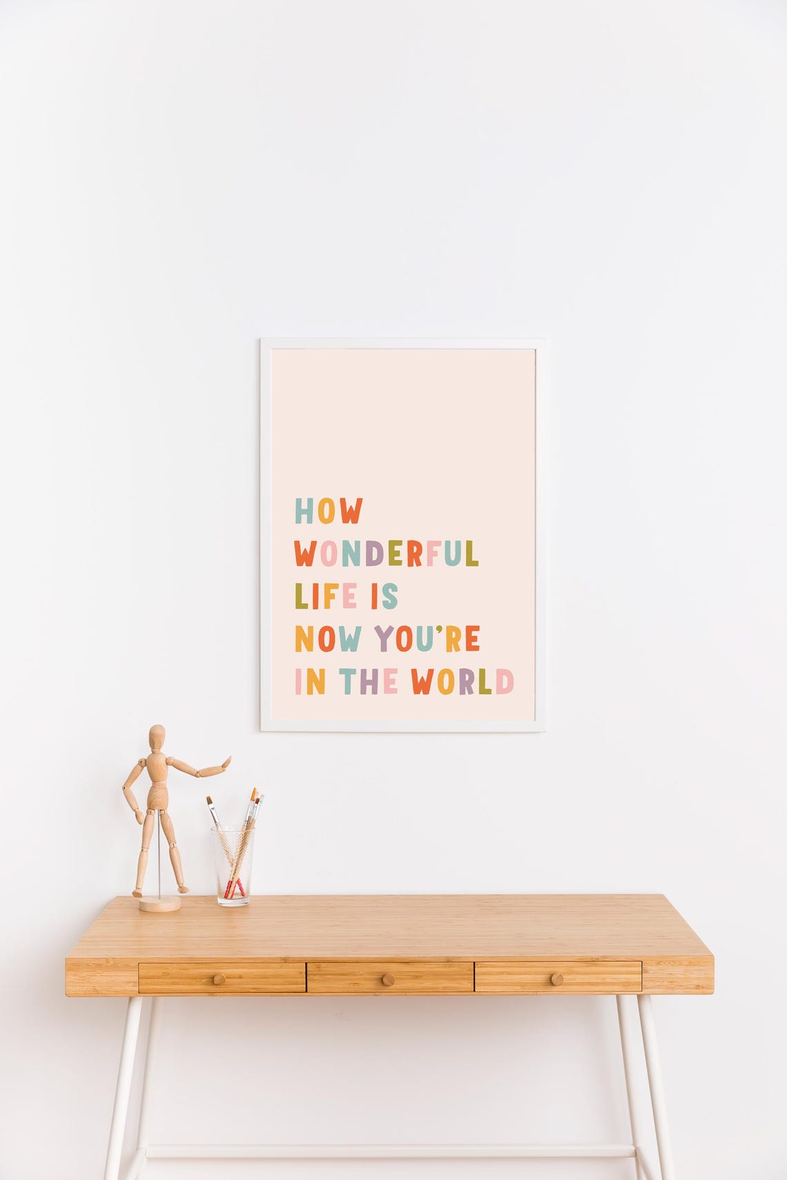 Digital Download, Nursery Art, Bright Print, Nursery Printable, Song ...