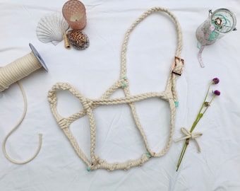 Macrame Horse Halter - Etsy