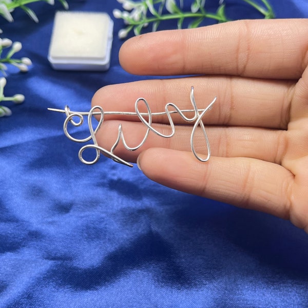 Wire Name Pin - Etsy