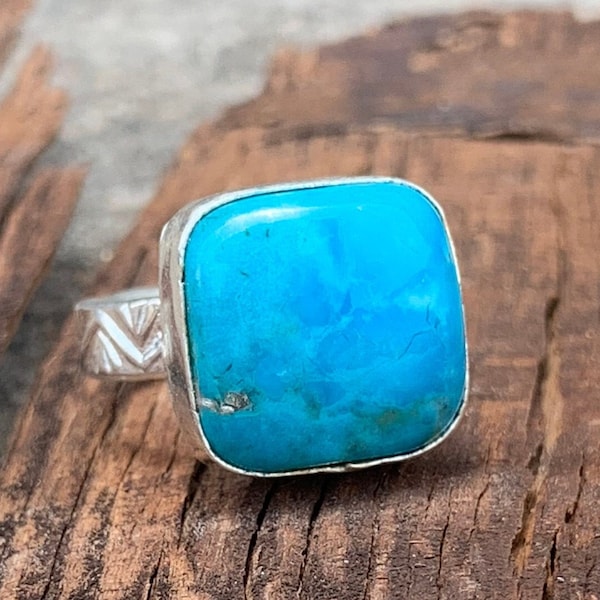 Handmade Turquoise Ring - Etsy