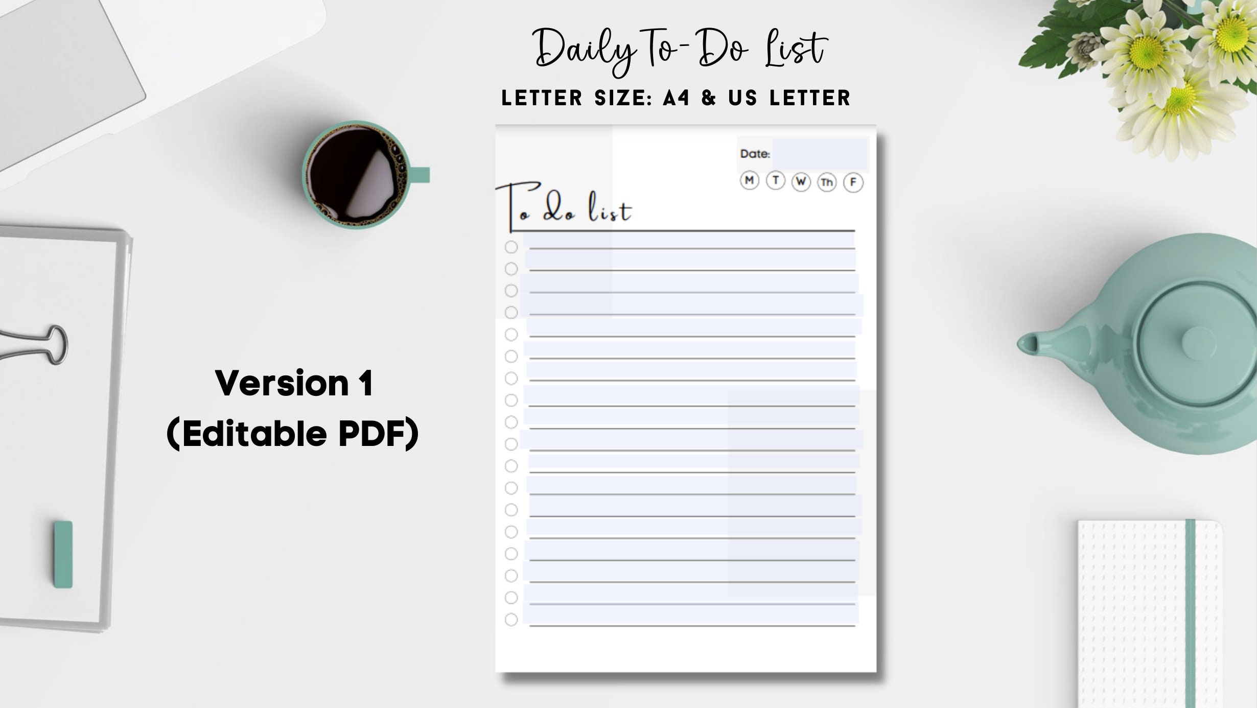 Minimalist to Do List Task Planner Printable Productivity - Etsy