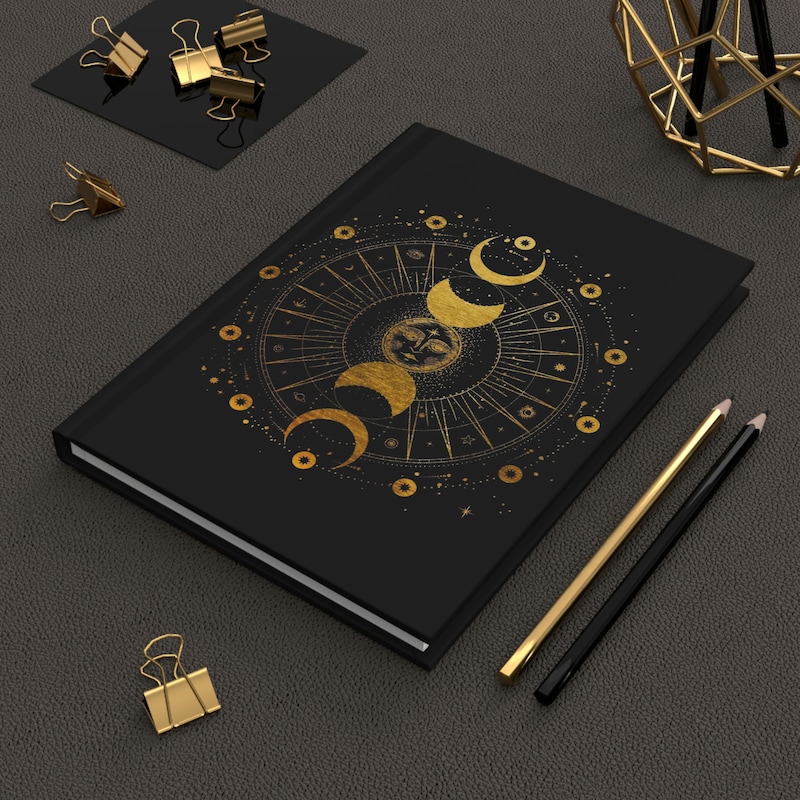 Moon Notebook - Etsy UK