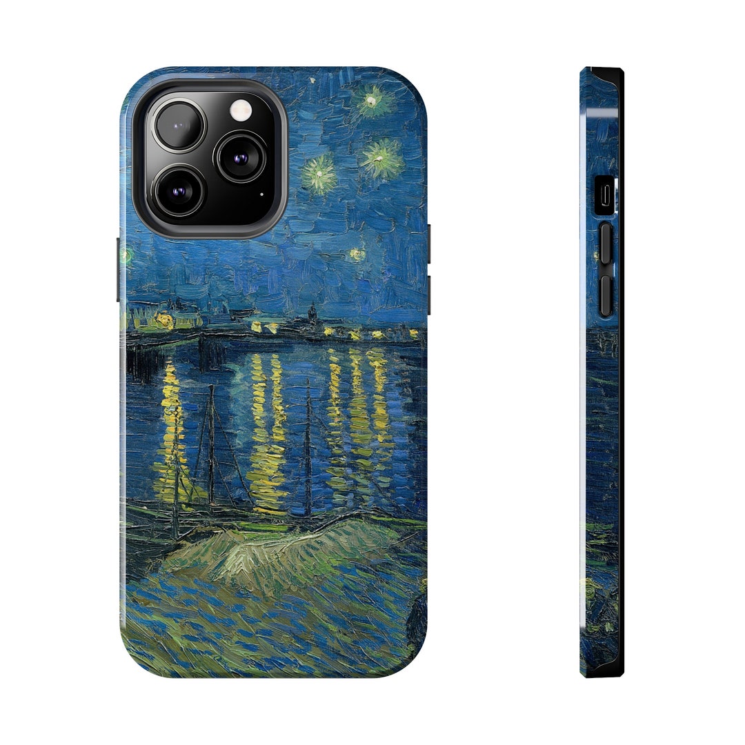 Starry Night iPhone Case: Van Gogh Painting Inspired Phone Cover - Etsy