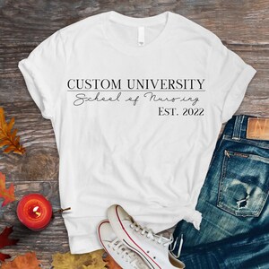 Custom University Sweatshirt, Personalized College Shirt, Custom ...