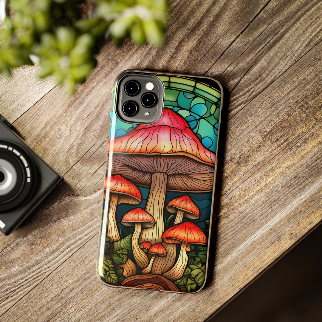 Cottagecore Garden Mushrooms Tough Phone Case - Etsy