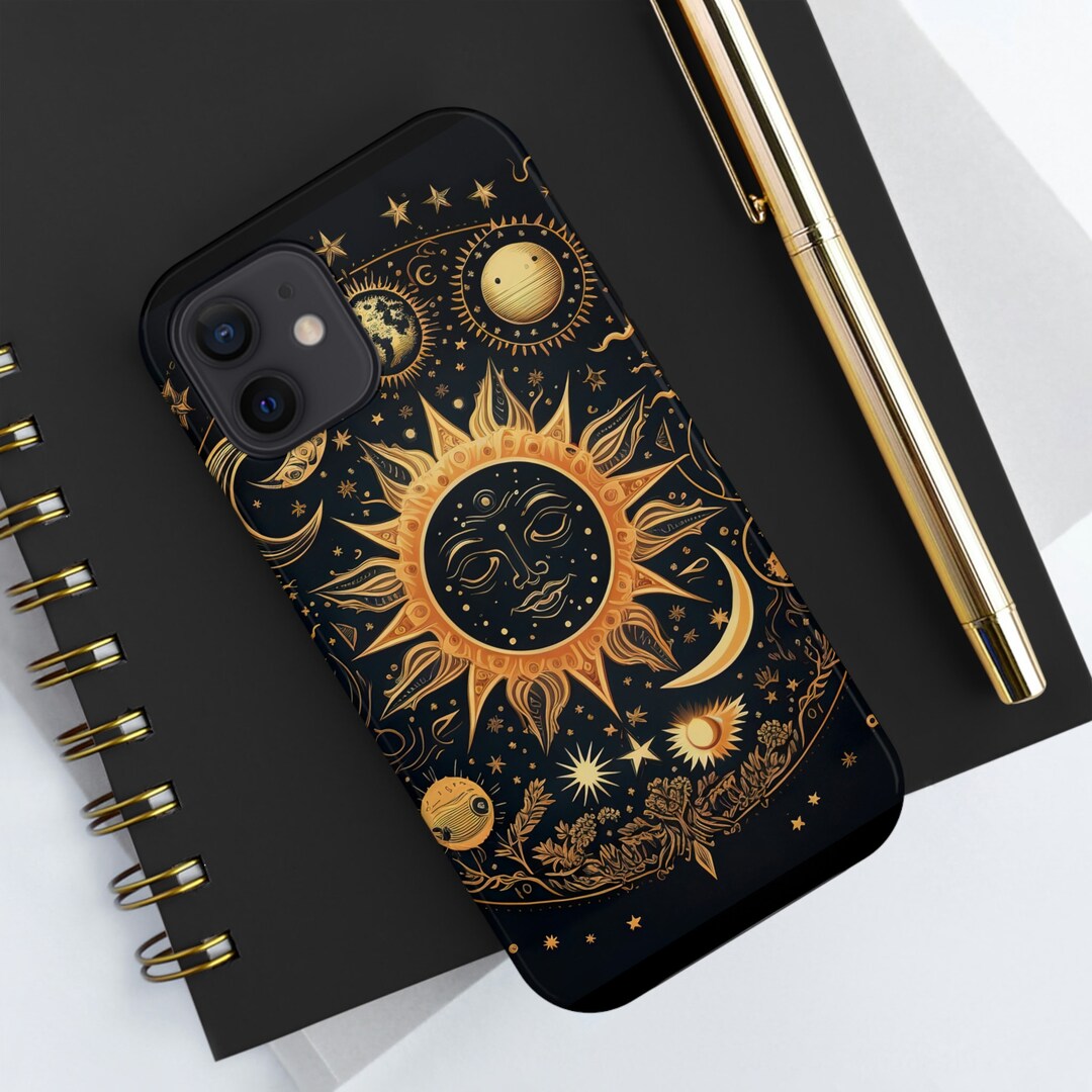 IPhone 15 Pro/pro Max Zodiac Sun Moon Stars Tough Phone Case iPhone 11 ...