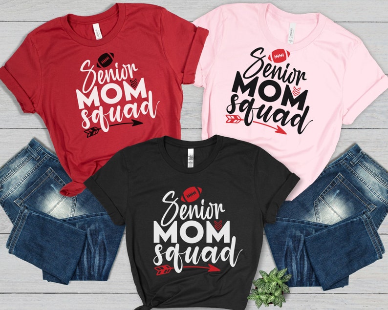 Senior Mom 2023 Shirt Senior Mom Squad Custom Graduation - Etsy