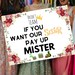 If You Want Our Sister Pay up Mister, Wedding Engagement, Banner Party ...