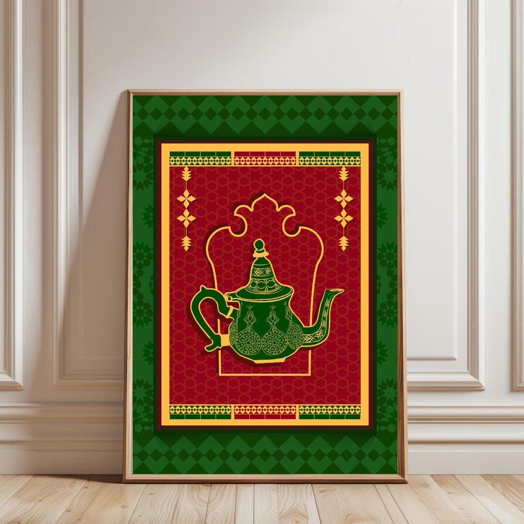 Cutting Chai Tea Art Print, Chai Wall Art, Indian Kitchen Prints, Desi ...