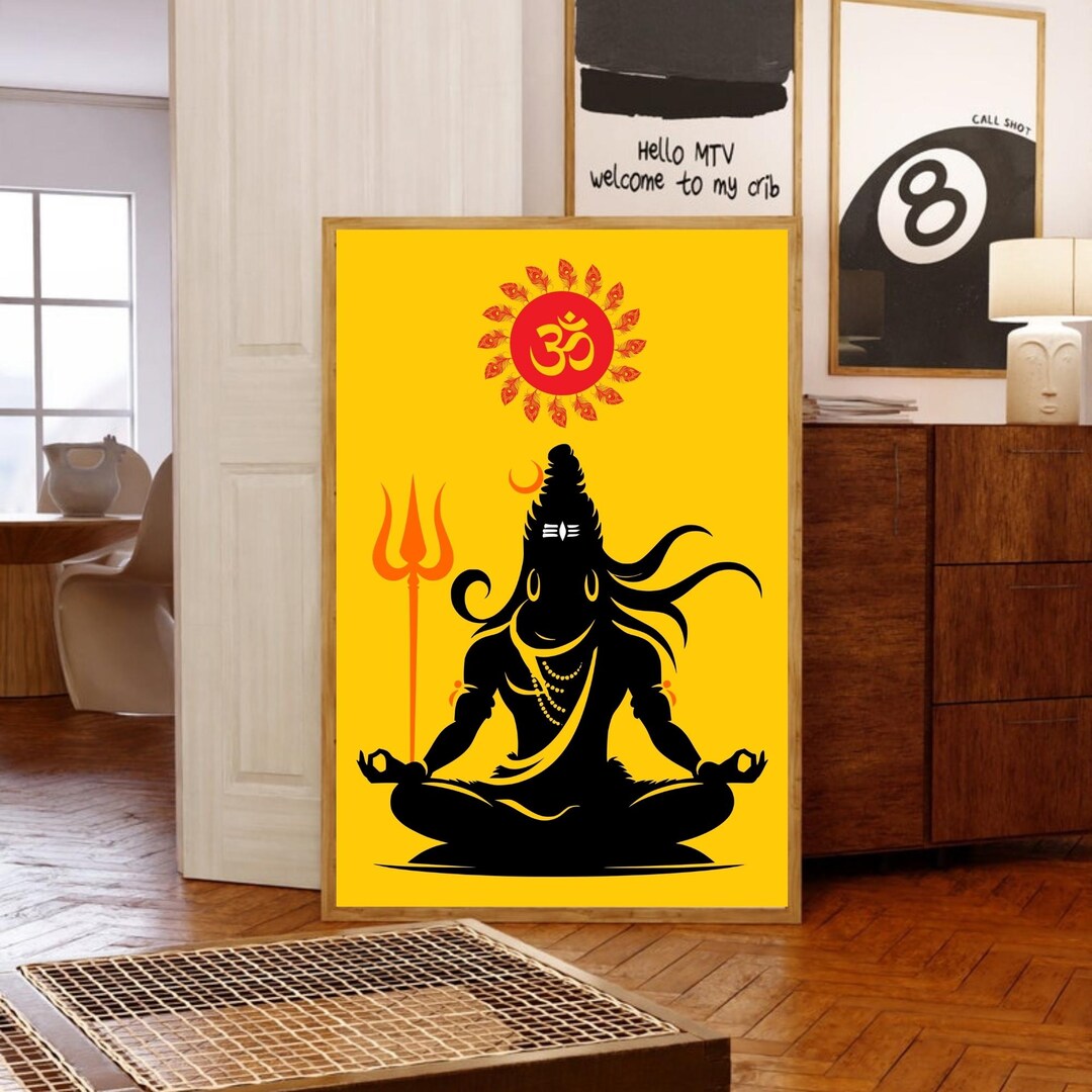Lord Shiva, Spiritual Print, Hindu Deities, Om Namah Shivaya, Shivji ...