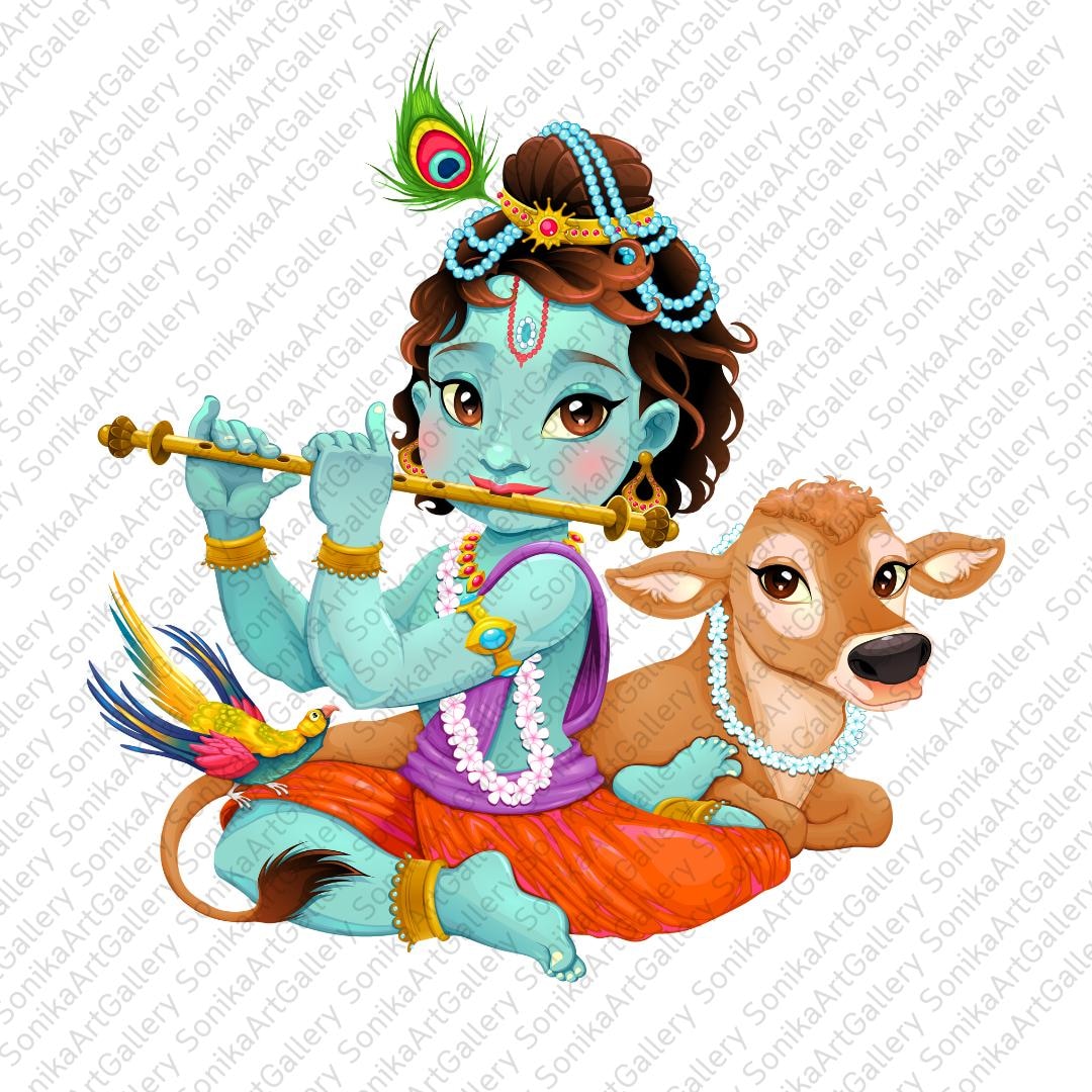 Krishna Png Svg Baby Krishna Png Svg Little Krishna Svg Spiritual Png ...