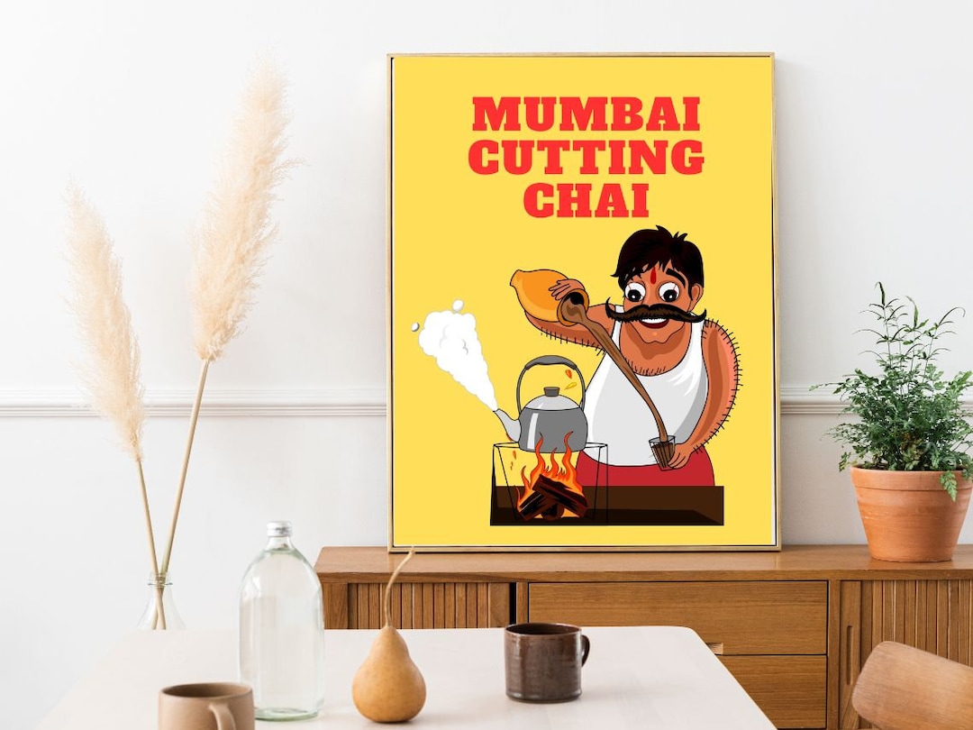 Cutting Chai Wall Art South Asian Art Indian Art Print - Etsy
