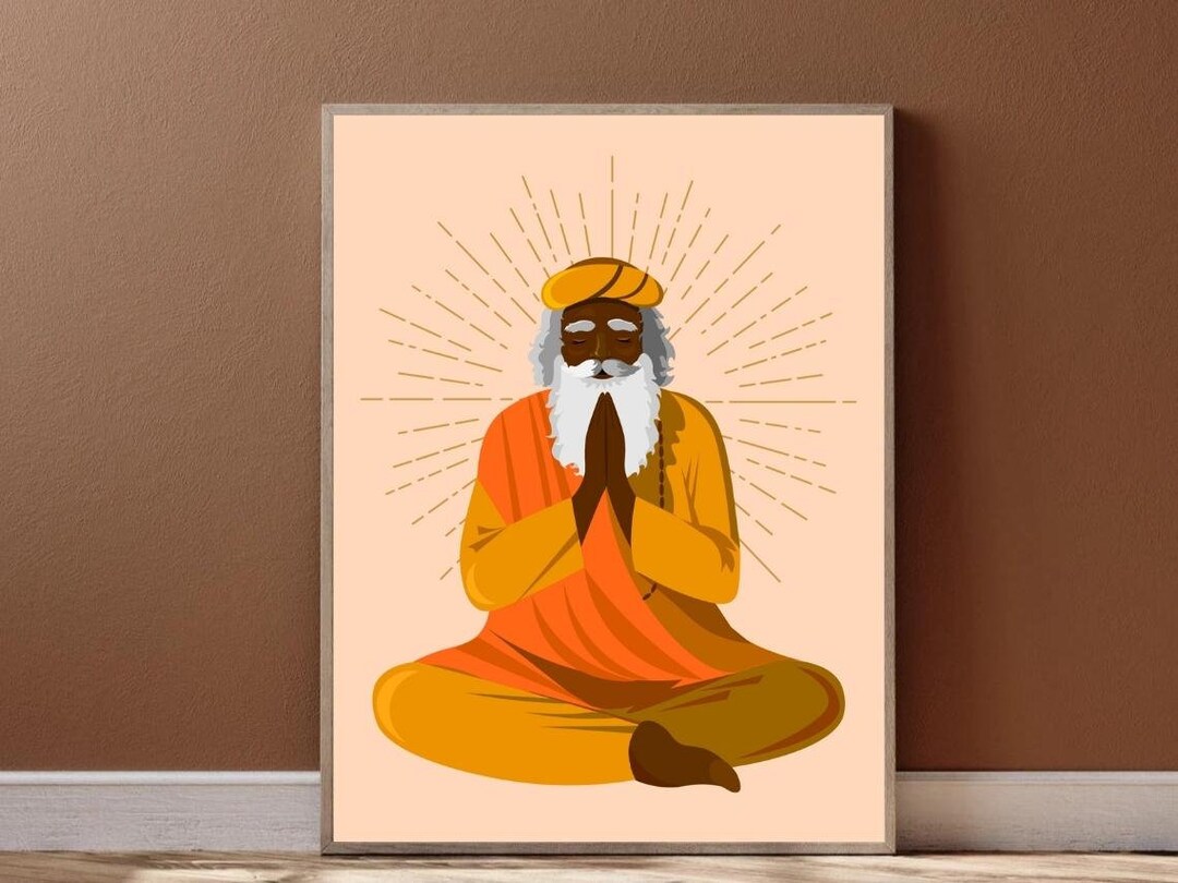 Sadhguru Wall Art, Sadhguru , Sadhguru Picture , Isha Yoga, Poster ...