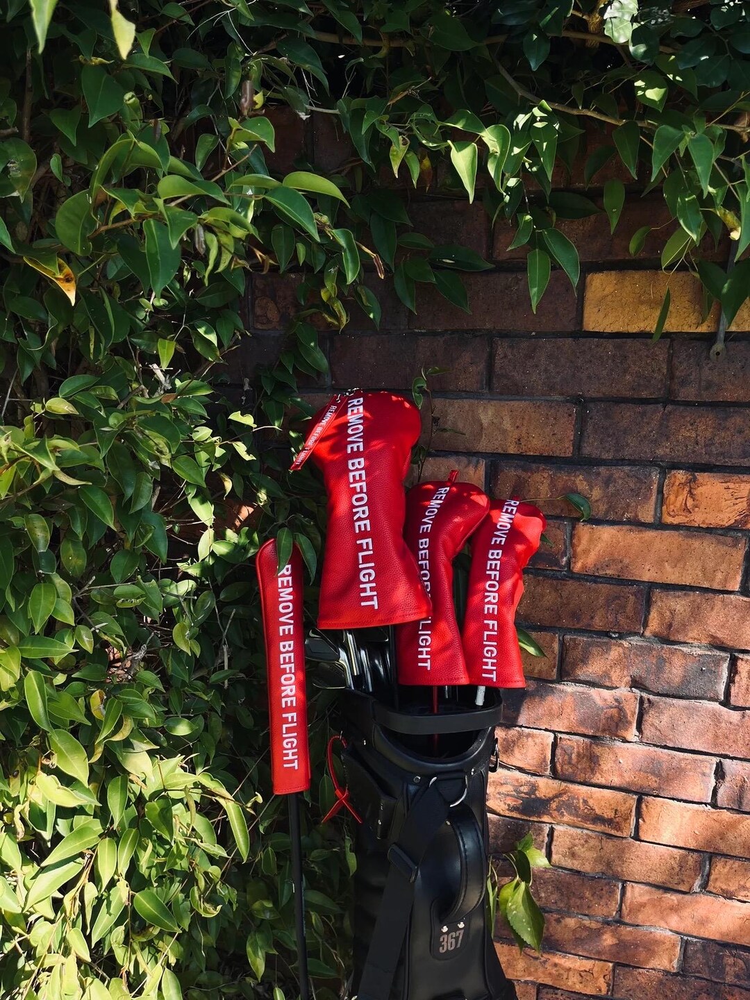 Elephant Print Driver Cover, 3wood, Hybrid and Putter Cover Bundle ...