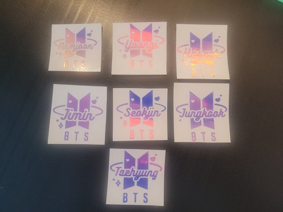 BTS Decals Sticker Lightstick - Etsy