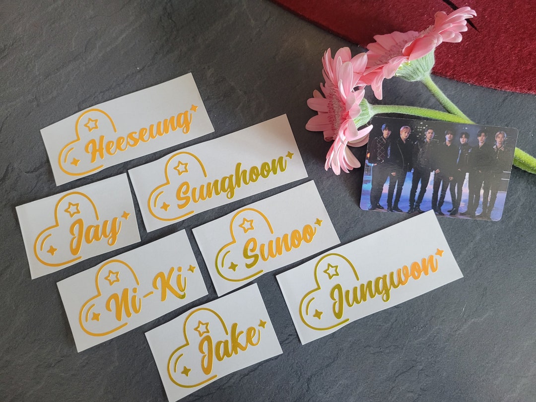 Enhypen Decal Sticker Lightstick - Etsy