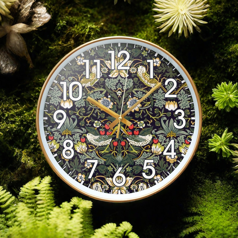 Yellow Wall Clock - Etsy