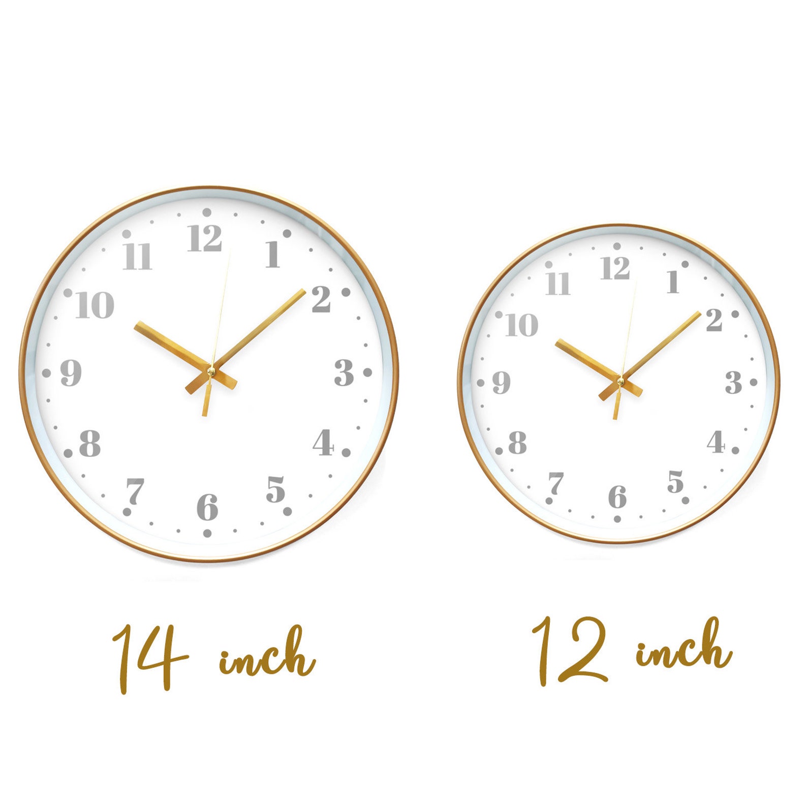 Van Gogh Oil Painting Clock, Rural Landscape Wall Clock, Retro Home ...