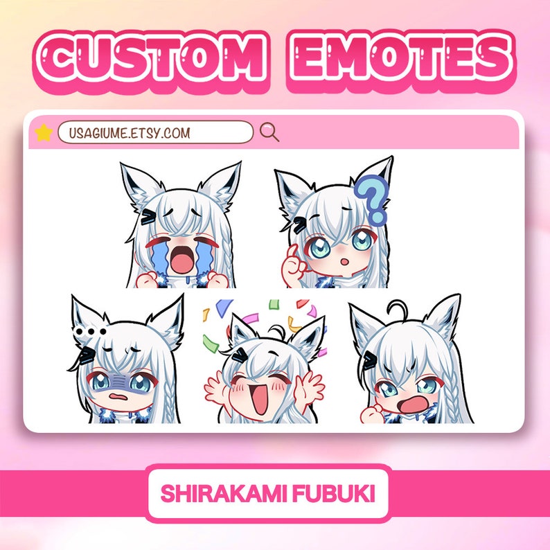 Custom Emotes Custom Twitch Emotes, Kick Emotes, Twitch Emotes, Vtuber ...