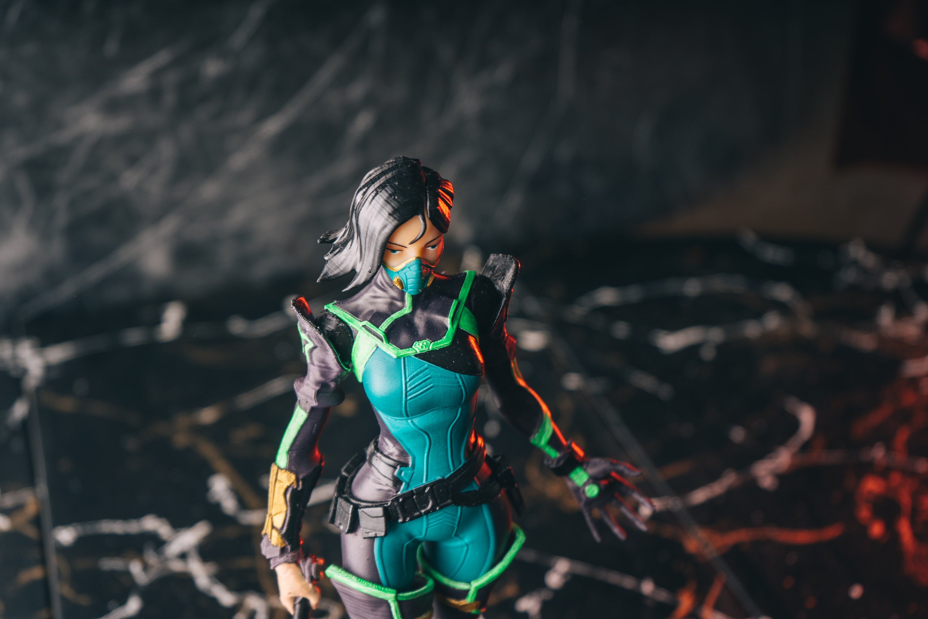 Valorant Viper Collectible Figure / Viper Statue / Valorant - Etsy Canada