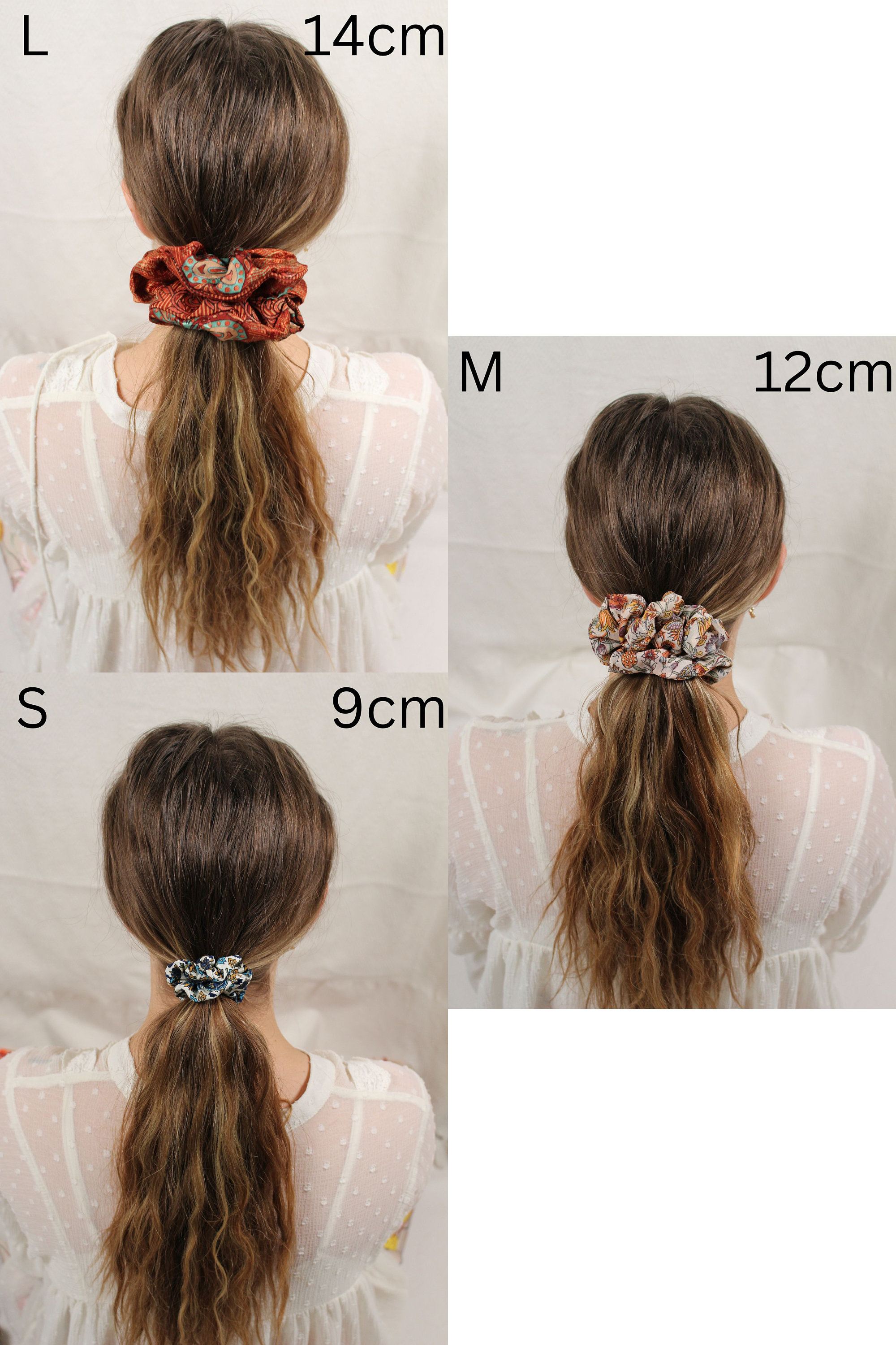 Recycled Sari Boho Scrunchies Hair Tie Bohemian Saree Hair Tie - Etsy