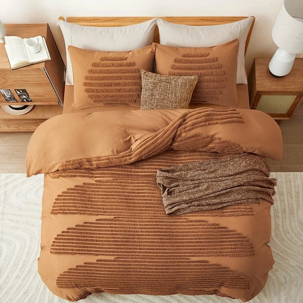 Orange Duvet Cover King - Etsy