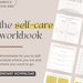 The Self-care Workbook | Health & Wellness Worksheets | Instant ...