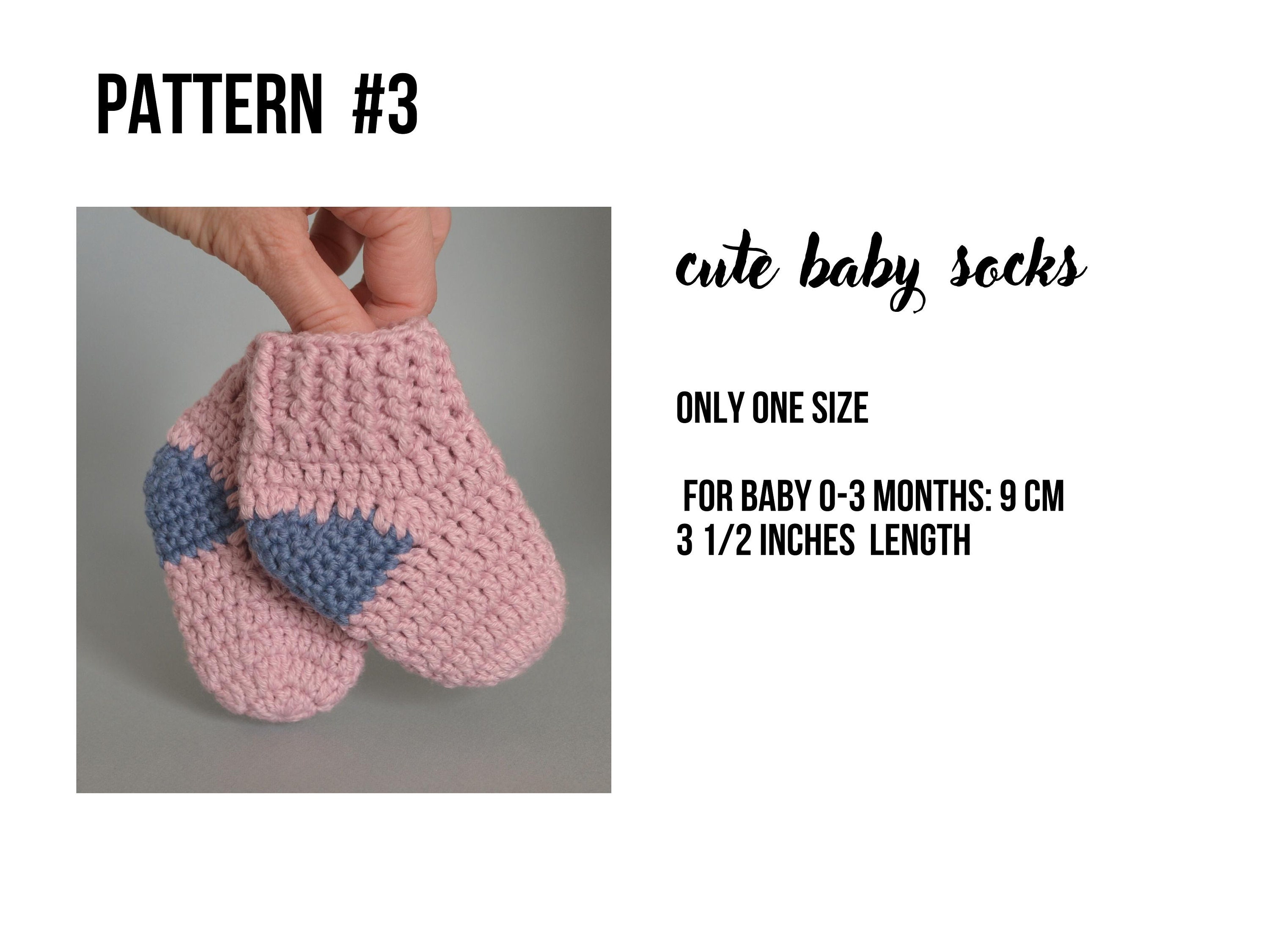 Crochet Pattern Bundle Baby Girl Booties Set of 3 Patterns - Etsy
