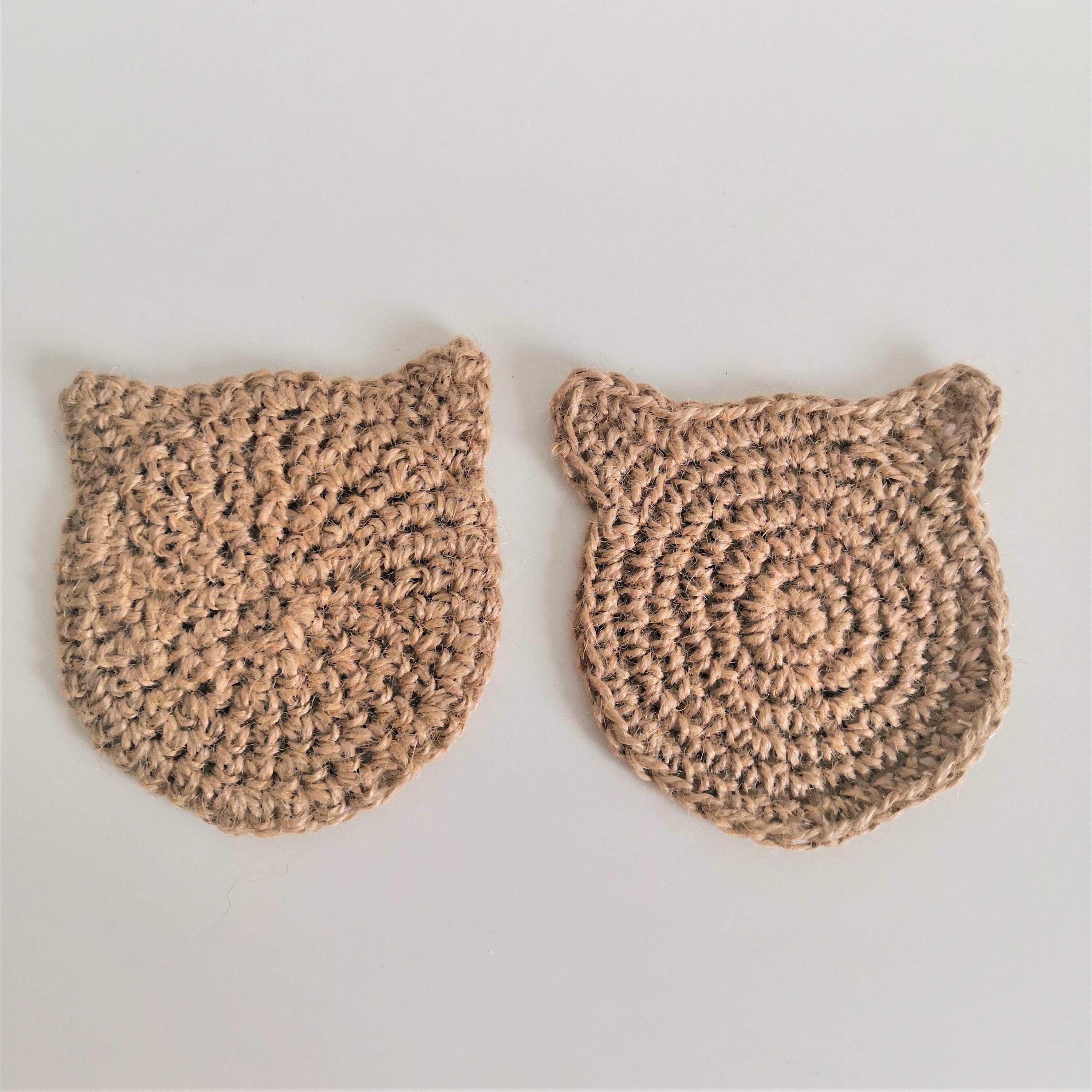 Crochet Coasters Pattern Jute Coasters Cat Lover Gift Easy - Etsy Canada