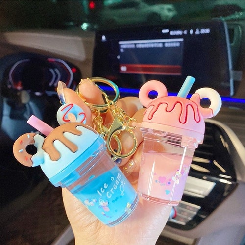 Kawaii Strawberry Boba Milk Teabubble Tea Liquid - Etsy