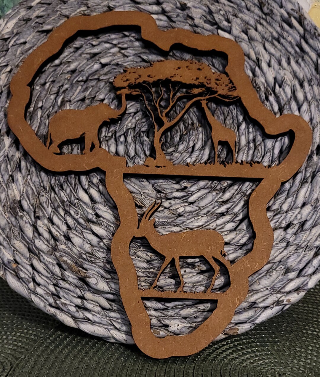 Handmade Wooden African Springbok Rugby South African Wall - Etsy