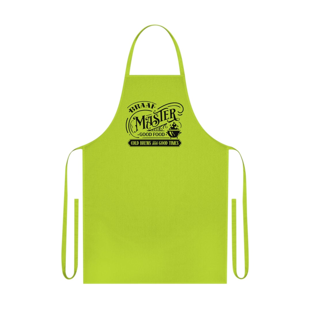 Braai Master Apron South African Cotton Apron Various Colours Available ...
