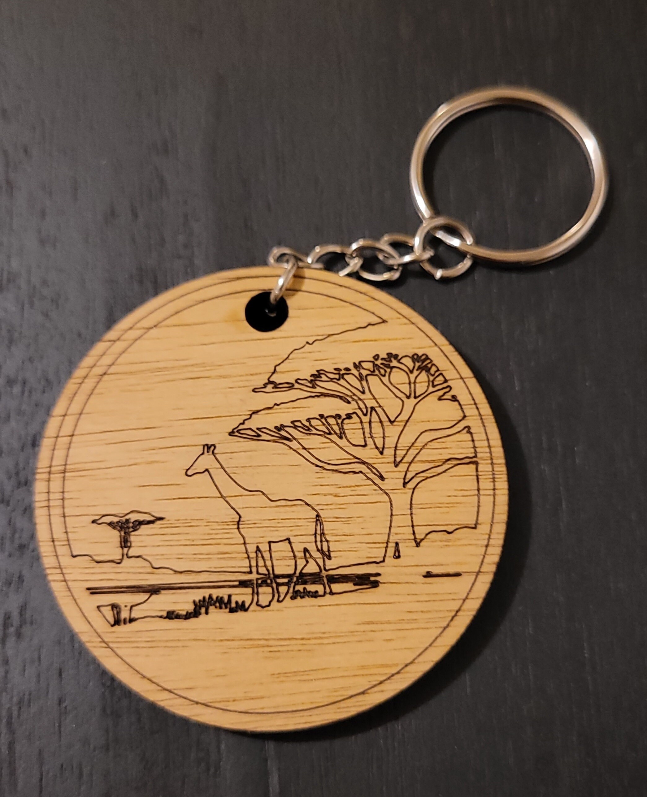 Handmade Wooden South African Keyrings - Etsy