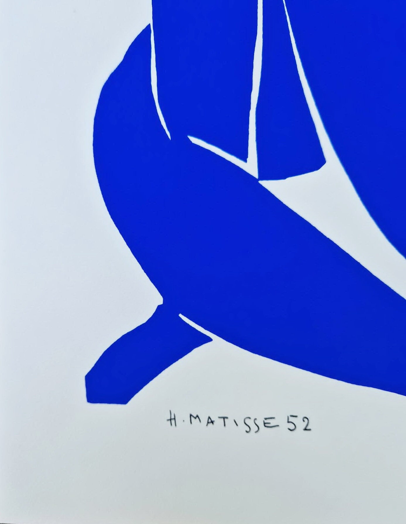 Henri Matisse - Desnudo azul II (sin marco) Serigrafía, Fauvismo ...
