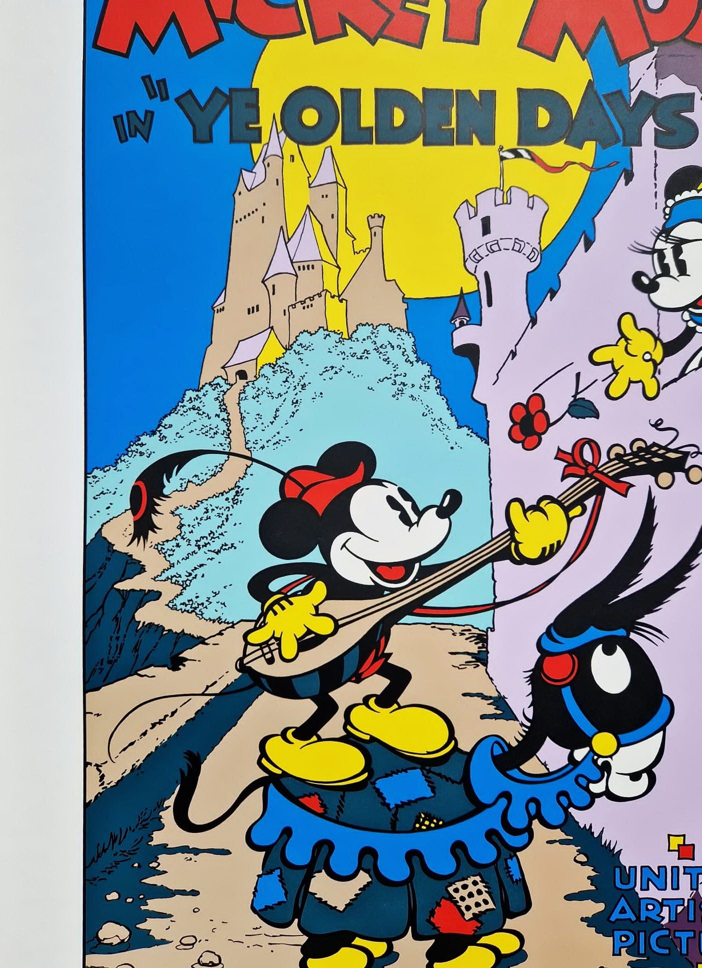 Walt Disney / Circle Fine Art Ye Olden Days 1970s80s unframed ...