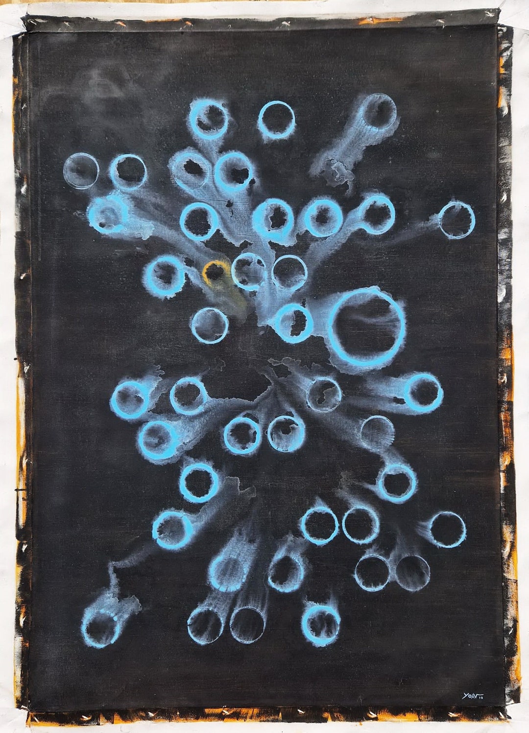 Brenner israeli Artist UNIQUE with Certificate of Authenticity oil ...