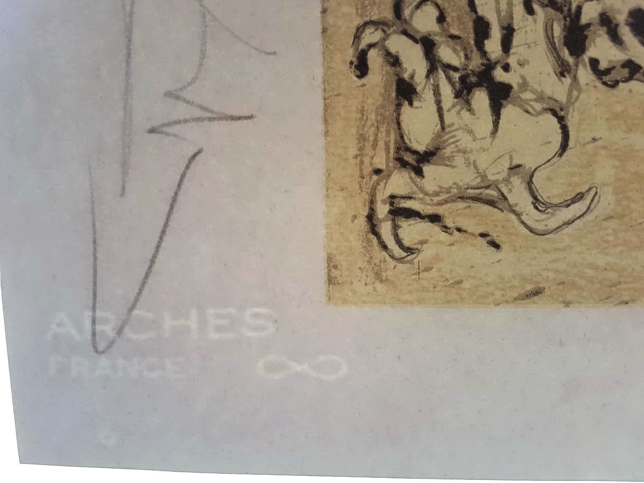 Salvador Dali Chimera of Chimeras hand Signed unframed - Etsy