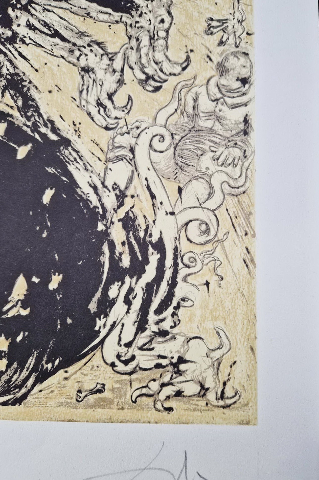 Salvador Dali Chimera of Chimeras hand Signed unframed - Etsy