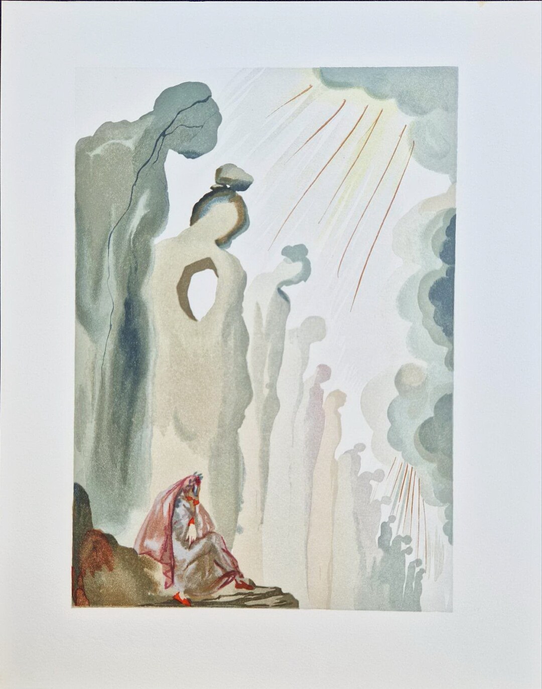 SALVADOR DALI - the Second Circle of Purgatory (dante - Divine Comedy ...