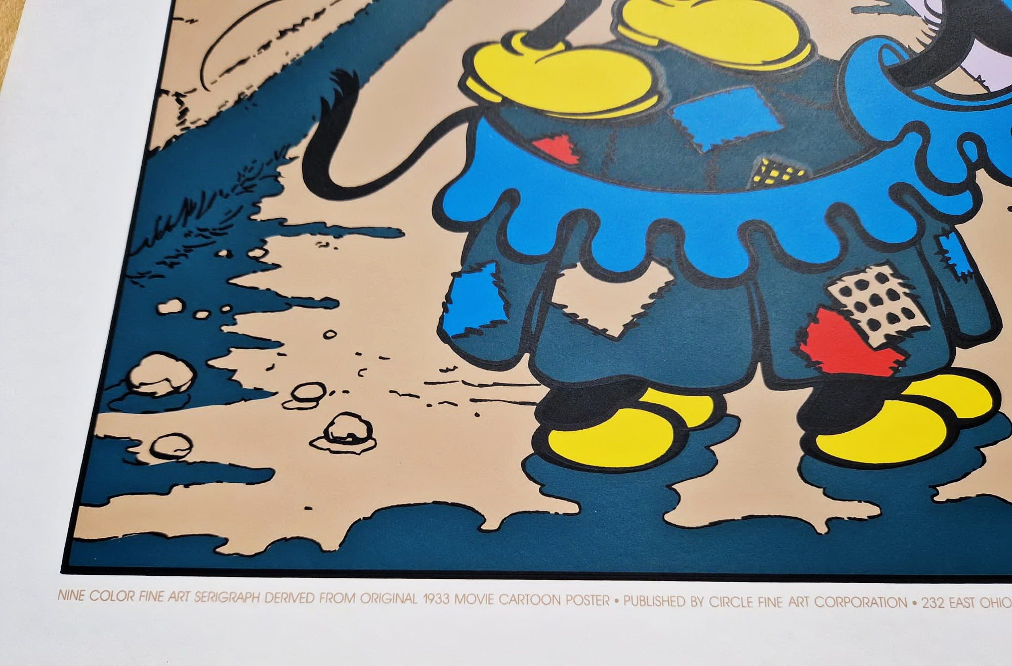 Walt Disney / Circle Fine Art Ye Olden Days 1970s80s unframed ...