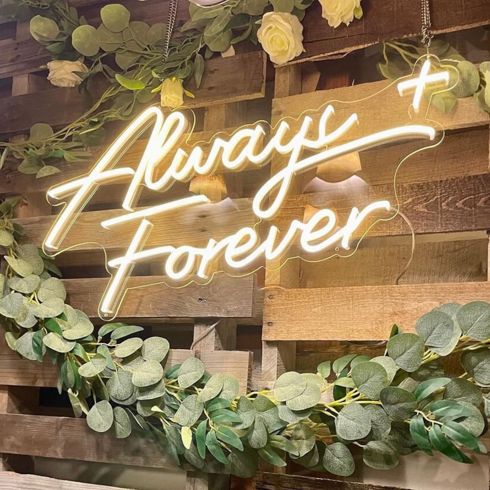 Always and Forever Wedding Neon Sign Custom Wedding Neon - Etsy