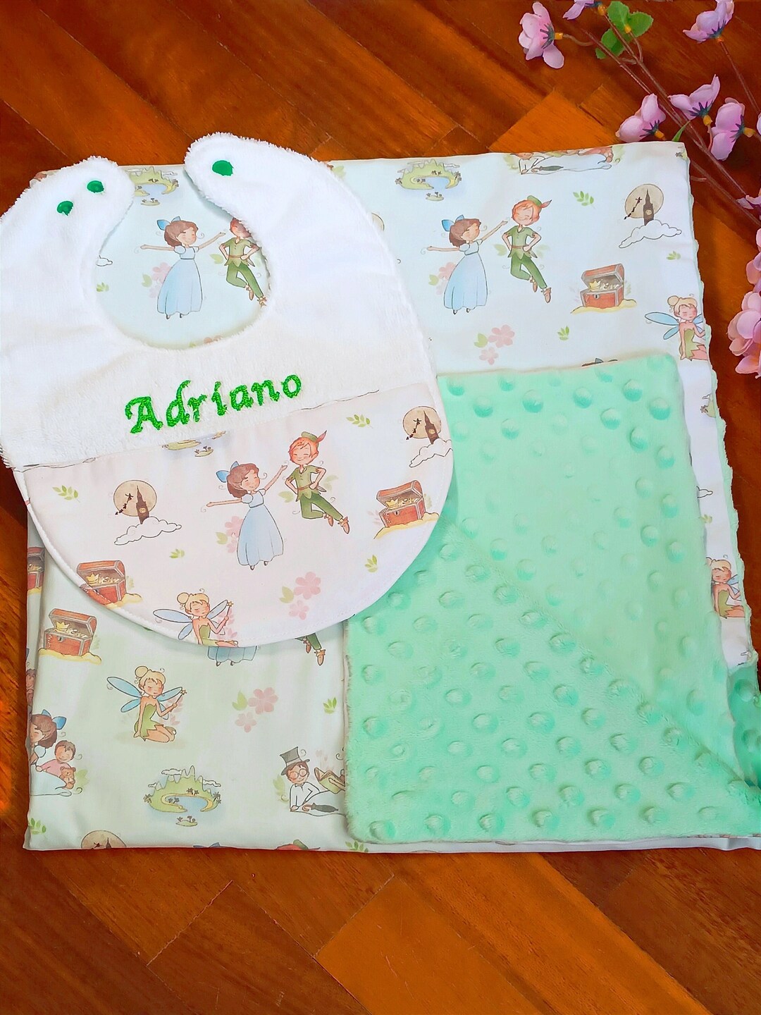 Personalized Birth Set With Embroidered Name, Birth Gift Idea, Newborn ...