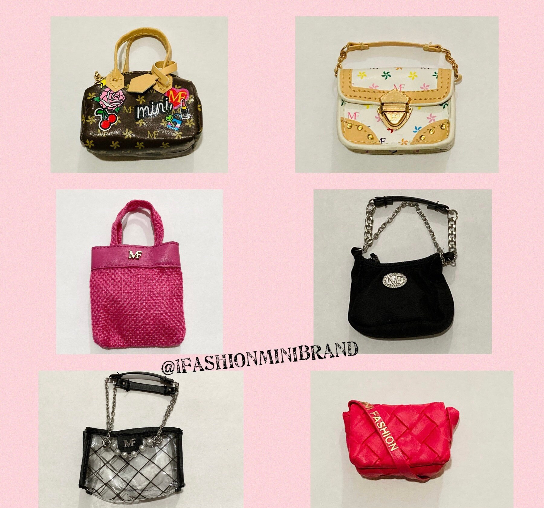 Mini Fashion Series 3 BAGS!! Mini Brands!! Mini Fashion!! - Etsy