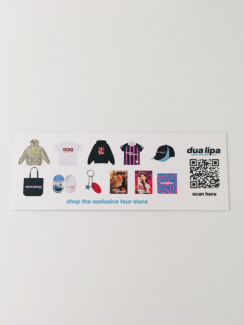 Dua Lipa Official Radical Optimism Tour Kia Forum Ticket Souvenir! Los ...