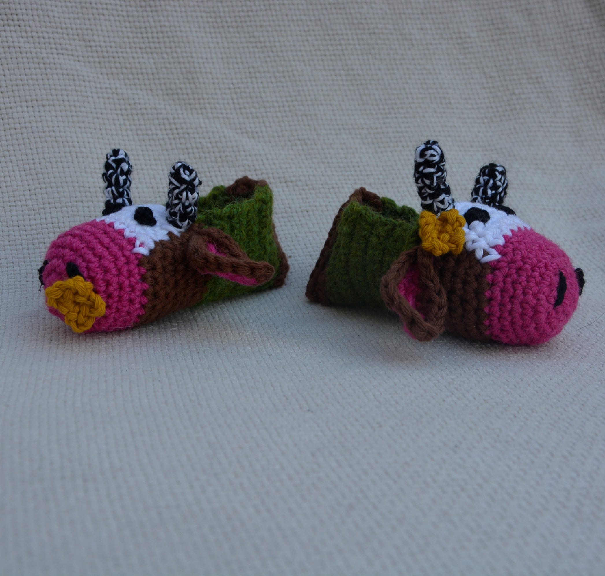 Cow Crochet Slippers Pattern, Instant Download Easy Crochet Pattern ...